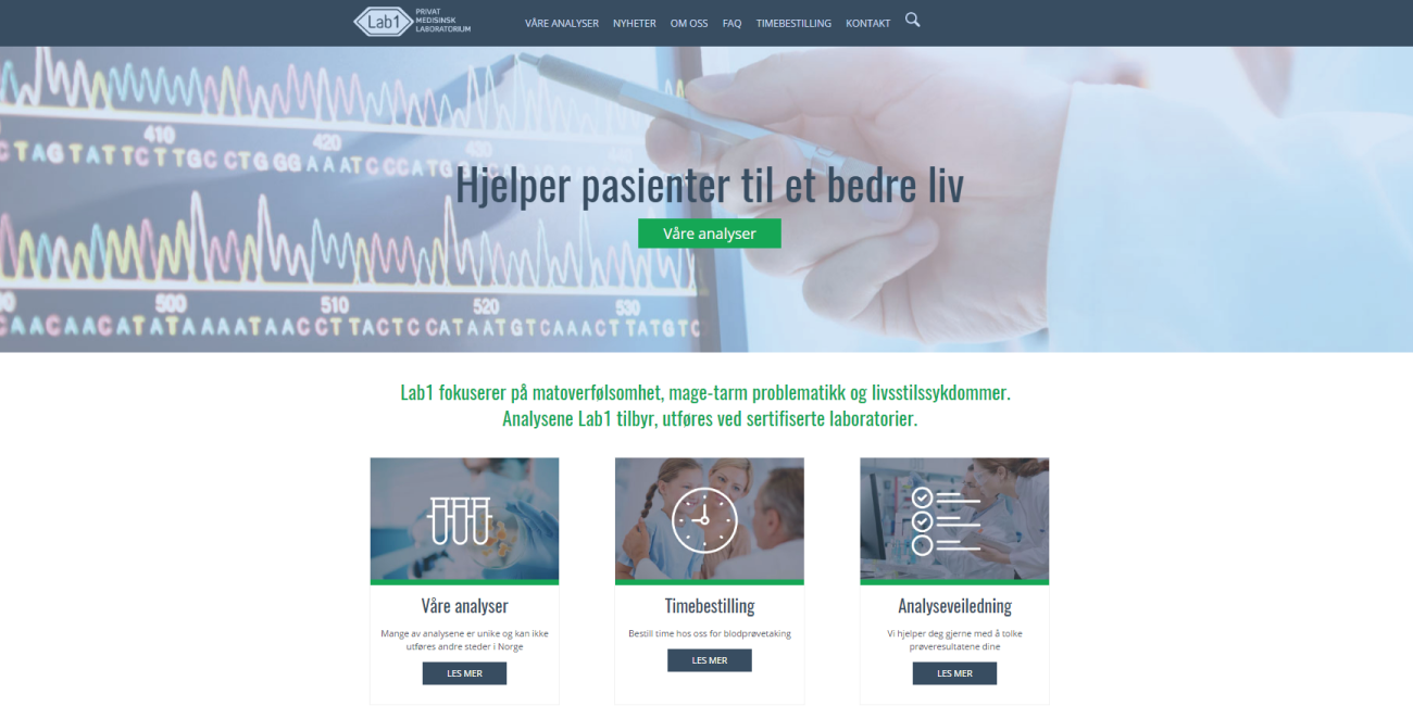 Lab1 - Medisinsk Laboratorium